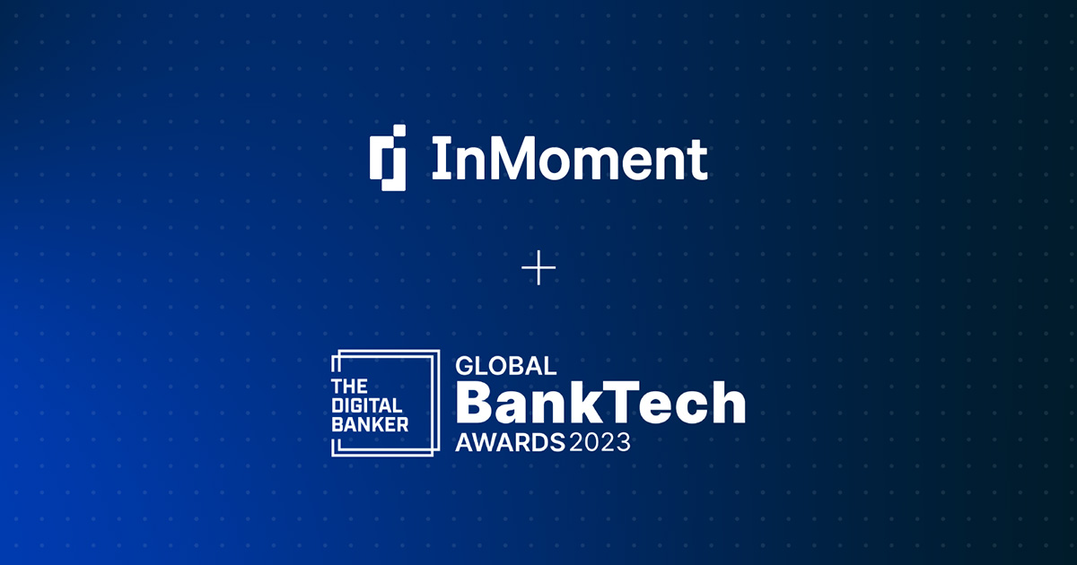 InMoment Named as 2023 Winner for Best Customer Insights Solutions ...